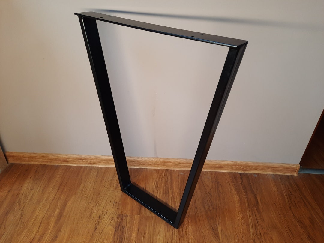 Trapesoid Steel Powder Coated Table Legs Bench Legs - Etsy
