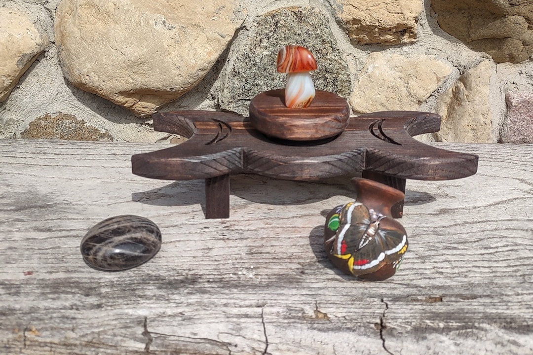 10.5 Inch Mini Triple Goddess Altar Set Spiritual Meditation Altar ...