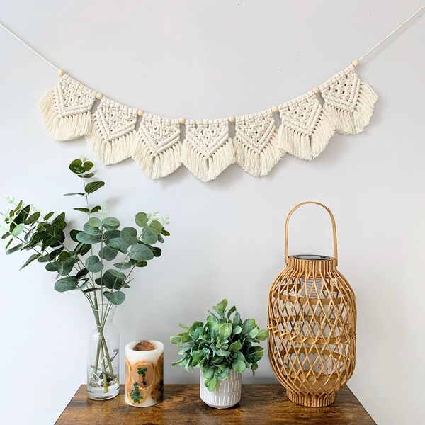 Macrame Banner - Etsy