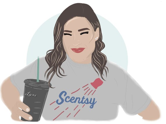 Personalized Cartoon Drawing | Etsy