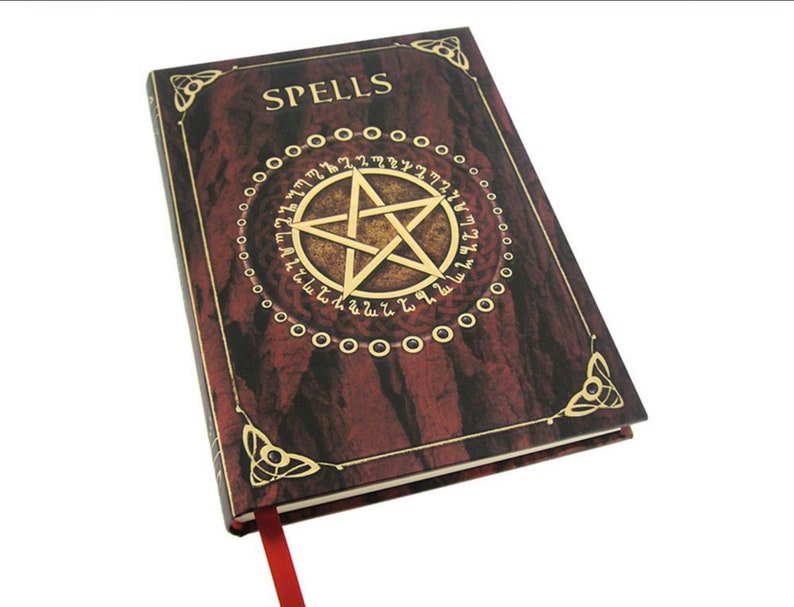 Spell Book Grimoire Dream Book Ornate Journal Hardback - Etsy