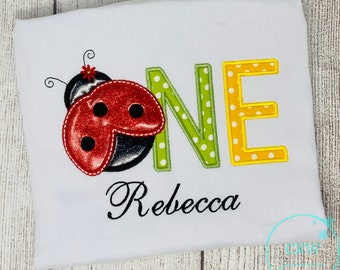 Ladybug Birthday Shirt Ladybug First Birthday 1st Birthday Shirt ...