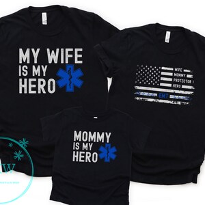 EMT New Mom Shirt, Mother's Day Gift for Her, EMS Wife Anniversary Gift ...