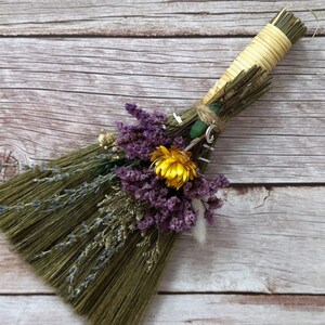 Witches Besom, Witch Broom, Witch Decor, Samhain Season, Witch Altar Decor, Protection Ritual ...