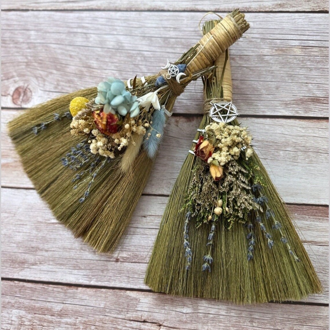 Witches Besom, Witch Broom, Witch Decor, Samhain Season, Witch Altar ...