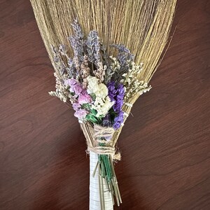 Witches Besom, Witch Broom, Witch Decor, Samhain Season, Witch Altar Decor, Protection Ritual ...