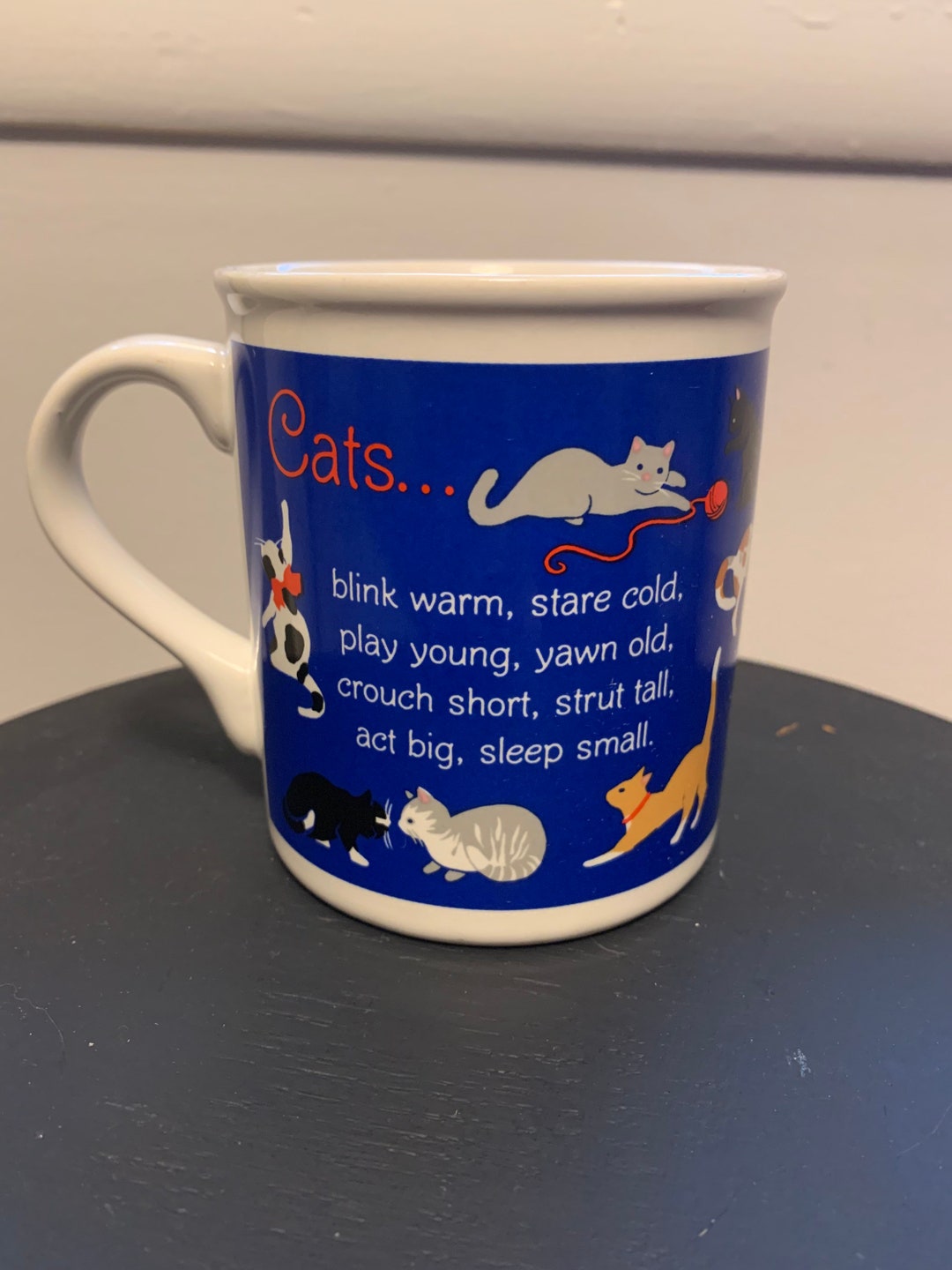 Hallmark “cats” Mug 1987, Vintage Coffee Mug, Cat Lover Gift - Etsy
