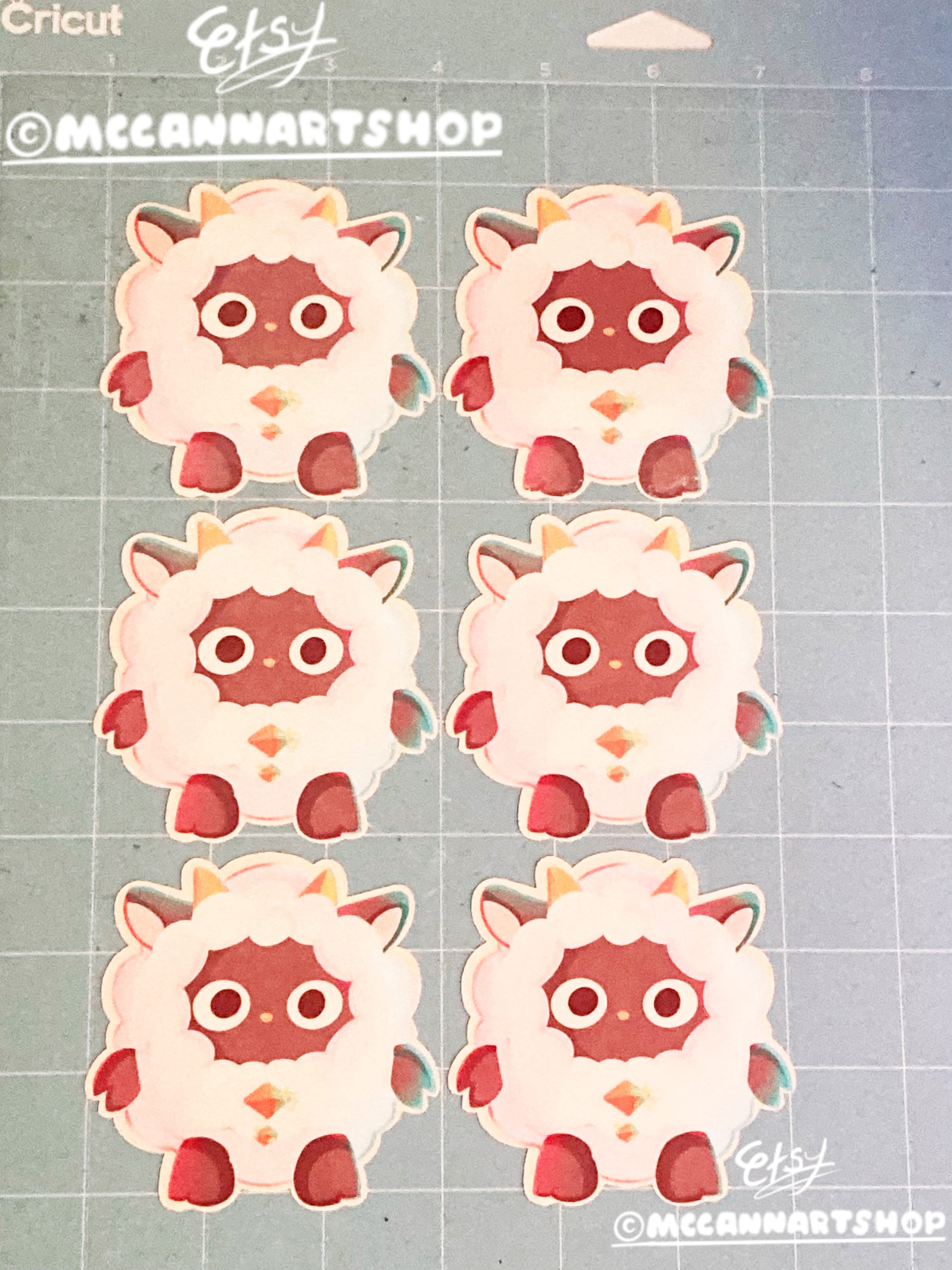 Palworld Lamball Sticker - Etsy