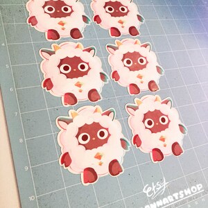 Palworld Lamball Sticker - Etsy