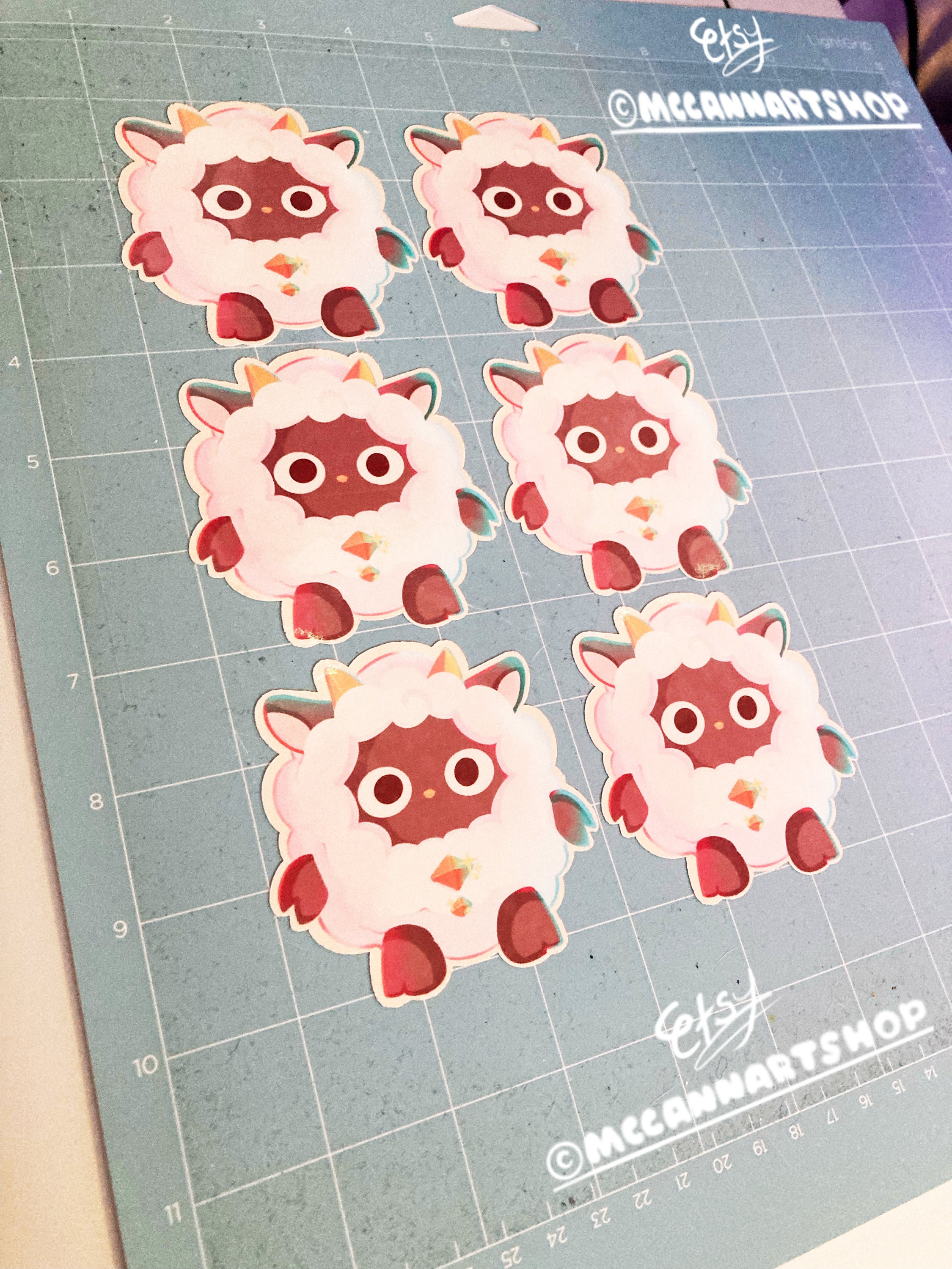 Palworld Lamball Sticker - Etsy