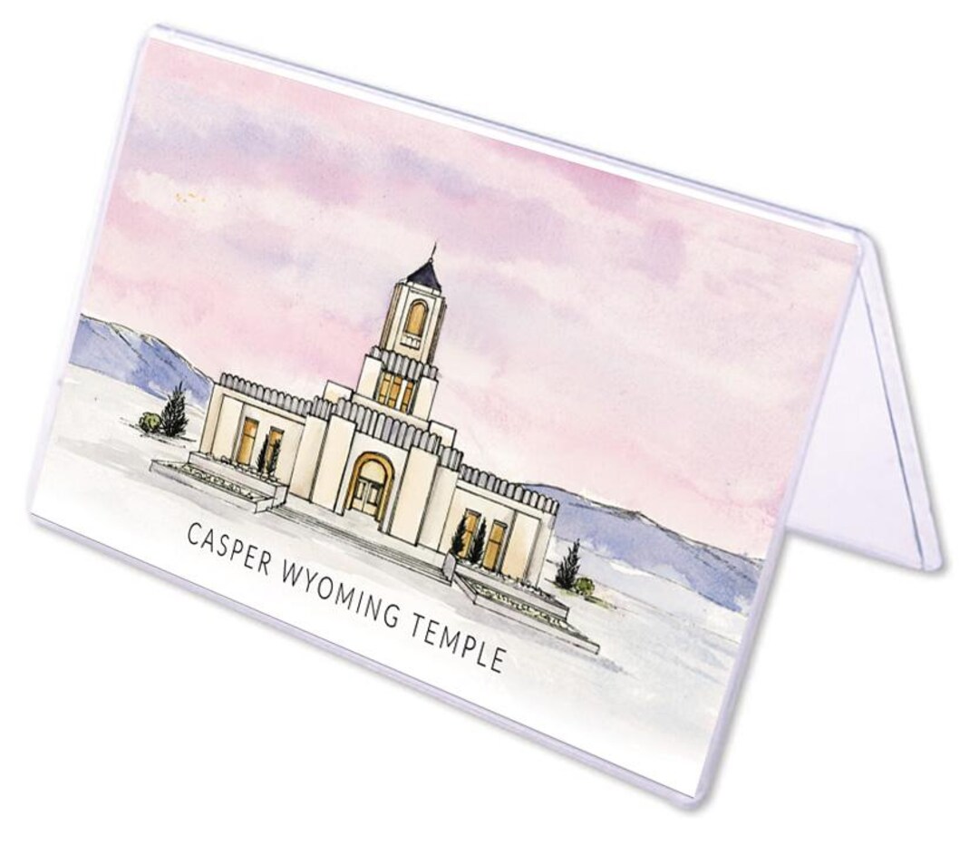 Casper WY Recommend Holder, Lds Temple Gift, Lds Gifts for Women, Lds ...