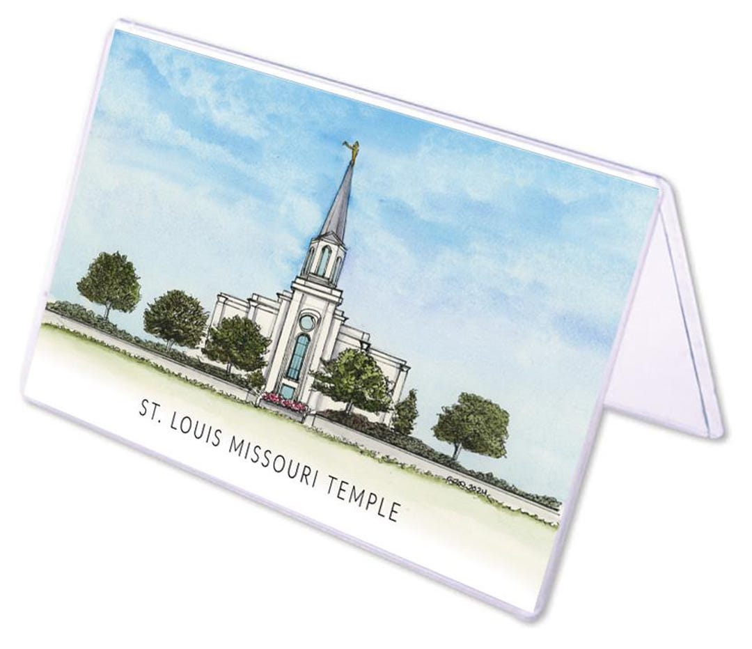 St Louis Recommend Holder, Lds Temple Gift, Lds Gifts for Women, Lds ...