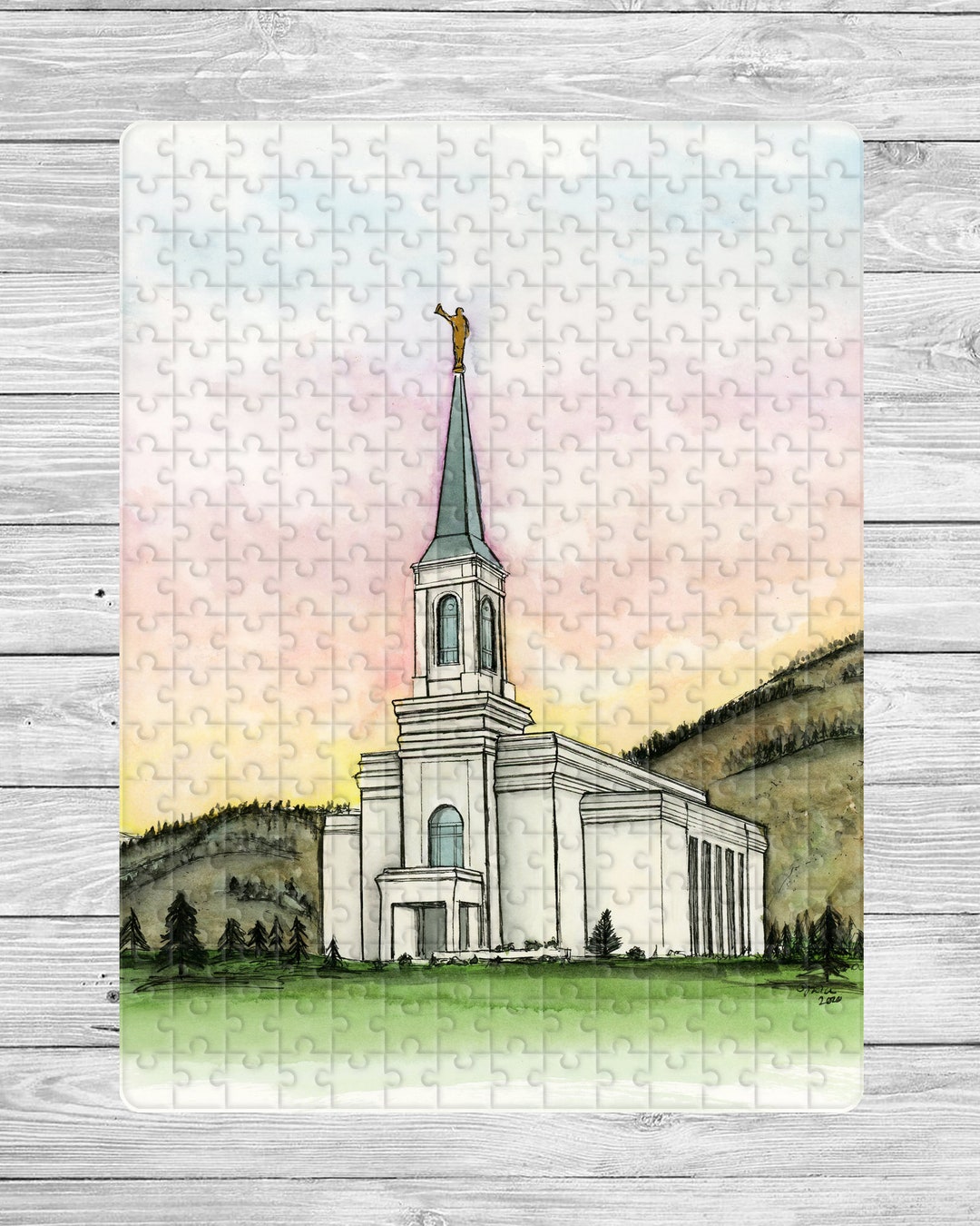 Star Valley Temple Puzzles, Religious Puzzle, Christian Puzzle, Lds ...