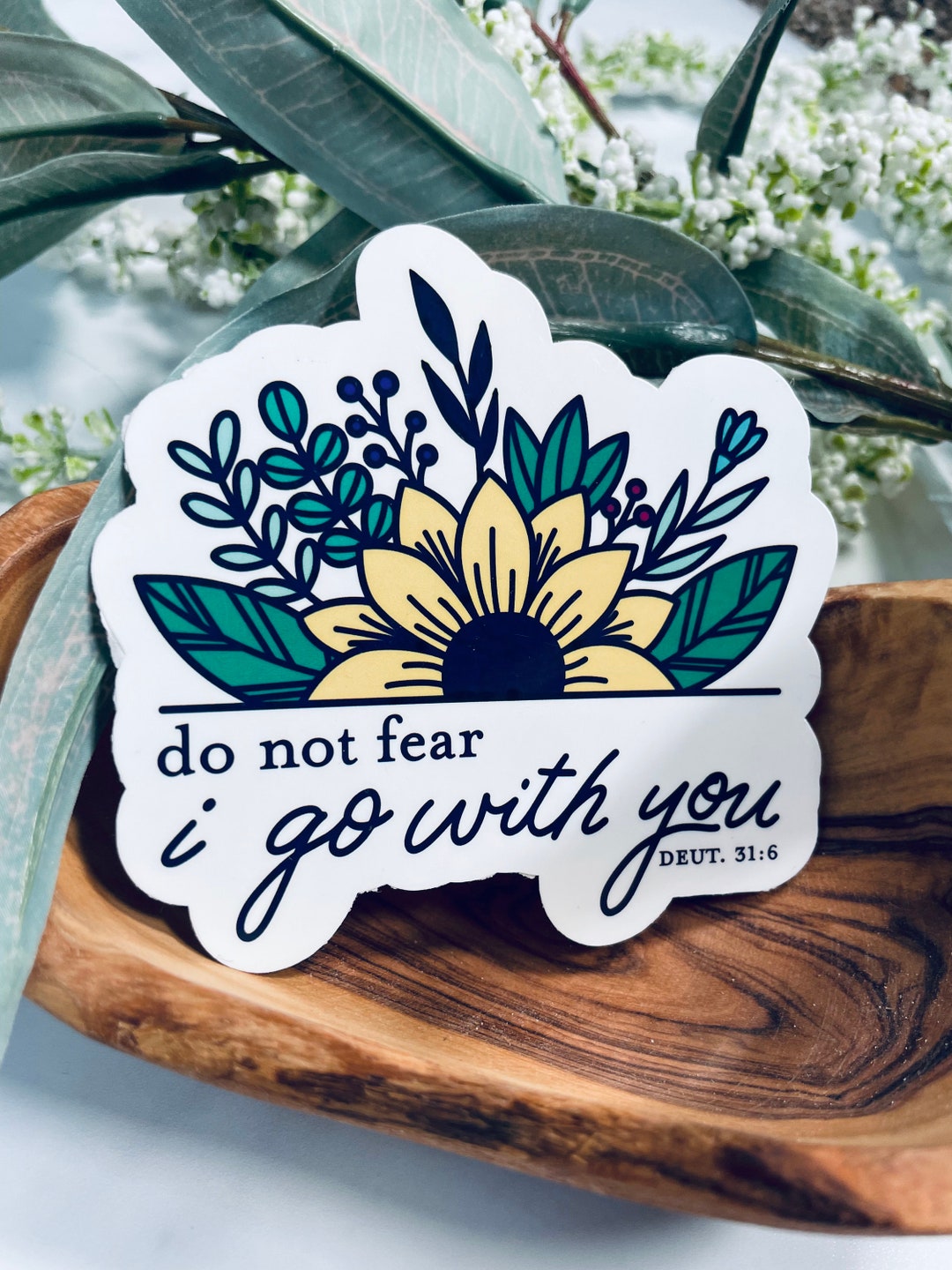Do Not Fear Laptop Sticker,christian Sticker,bible Verse Sticker ...
