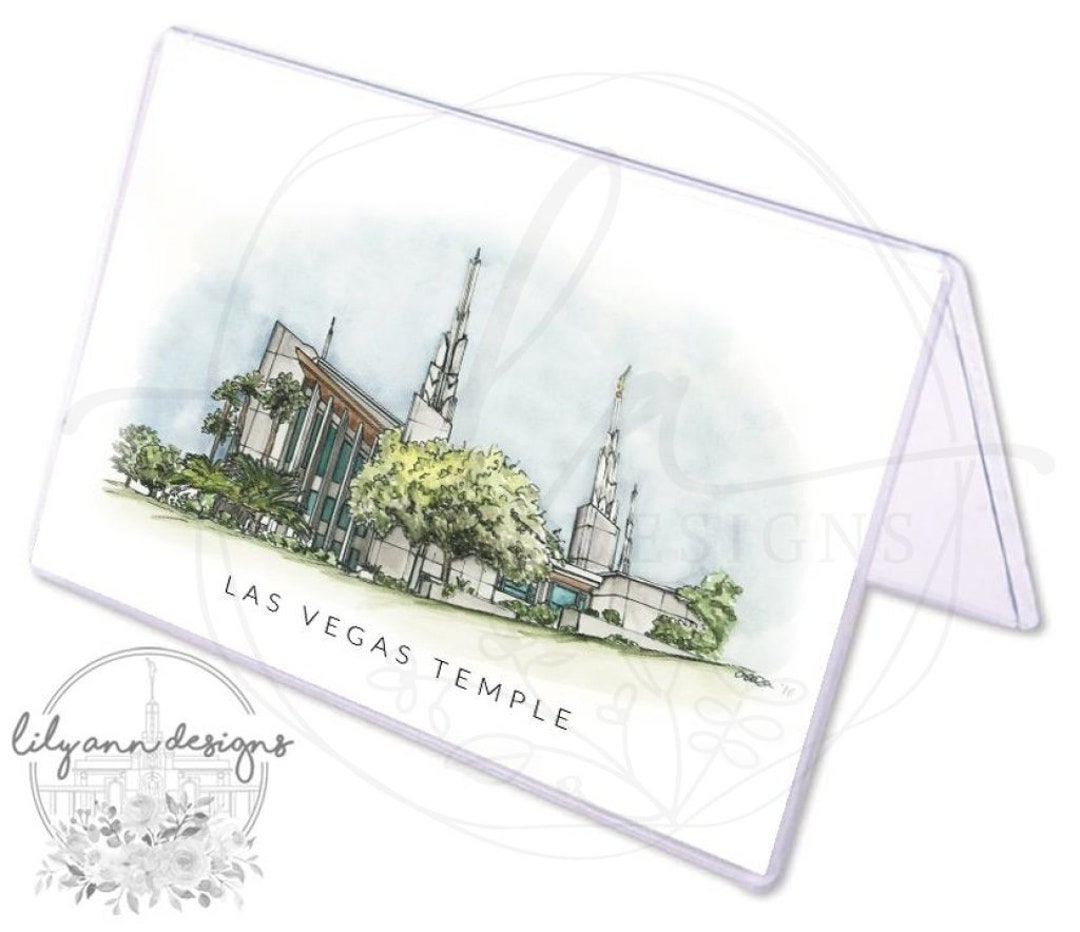 Las Vegas Recommend Holder, Lds Temple Gift, Lds Gifts for Women, Lds ...