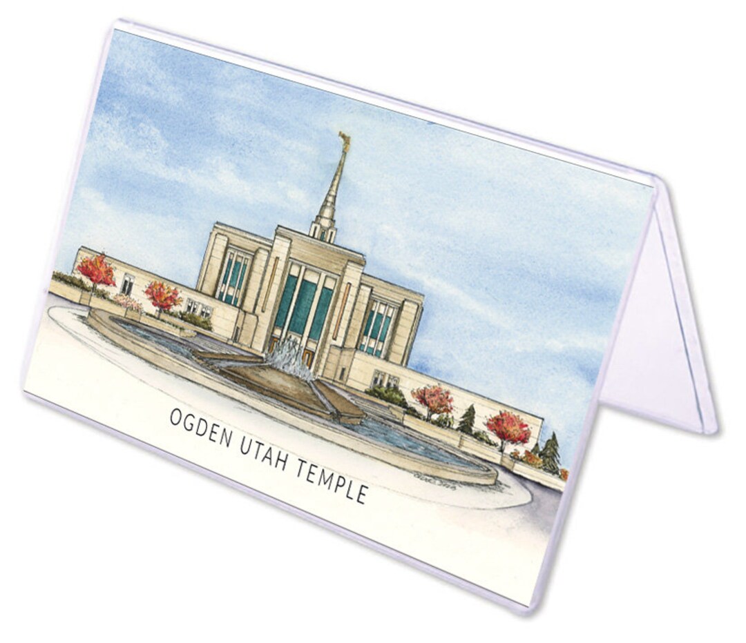 Ogden Utah Recommend Holder, Lds Temple Gift, Lds Gifts for Women, Lds ...