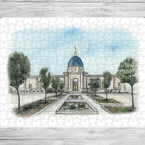 Lds Temple Puzzles - Etsy