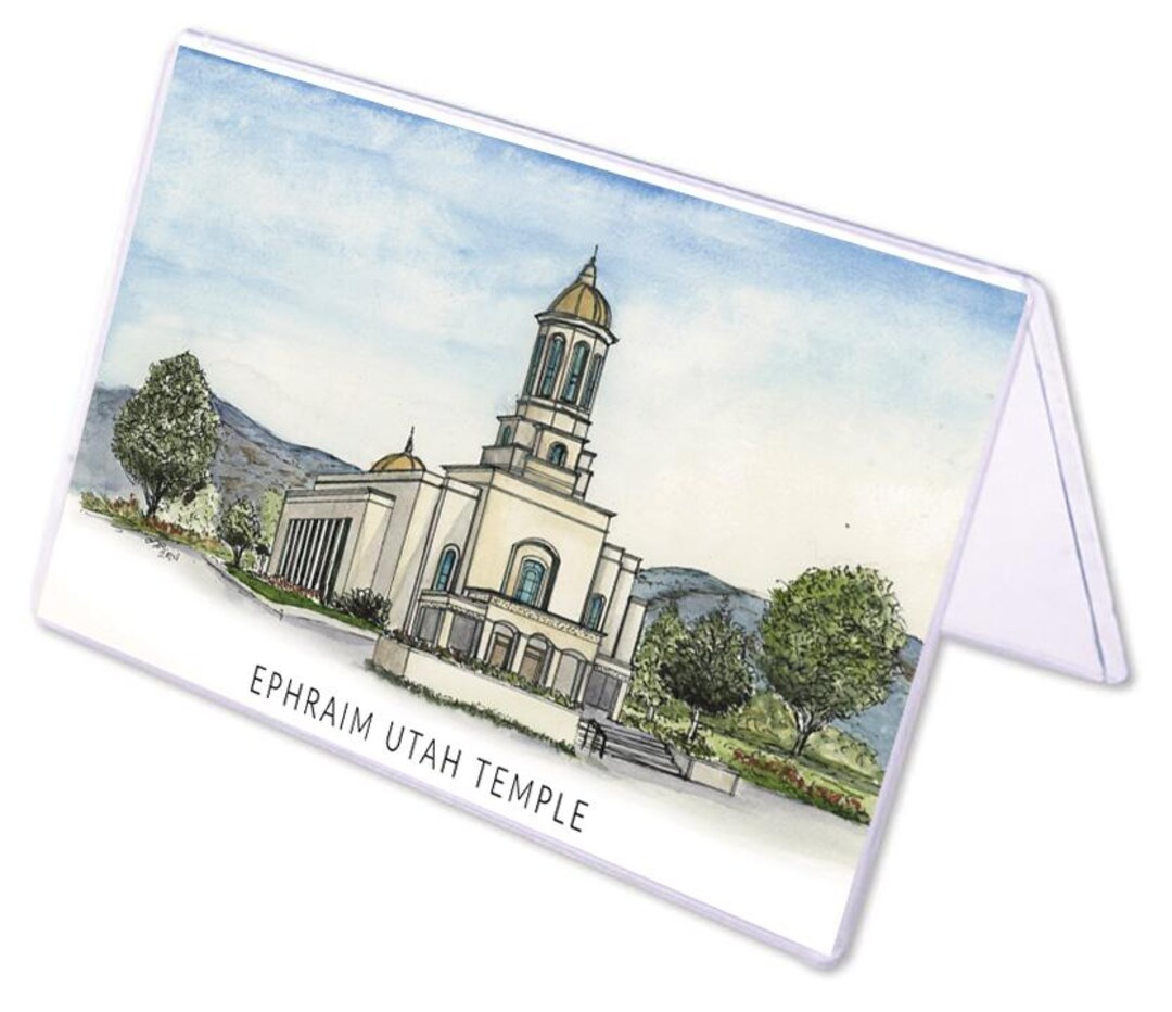 Ephraim UT Recommend Holder, Lds Temple Gift, Lds Gifts for Women, Lds ...