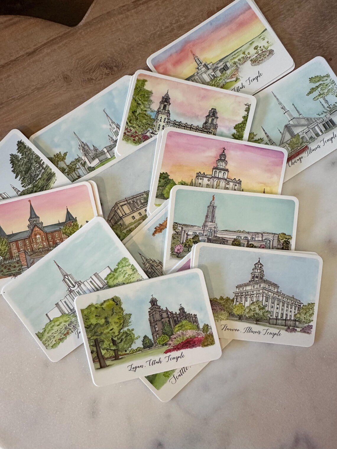 LDS Games, Temple Matching Game, LDS Gifts for Kids, Gifts for Primary ...