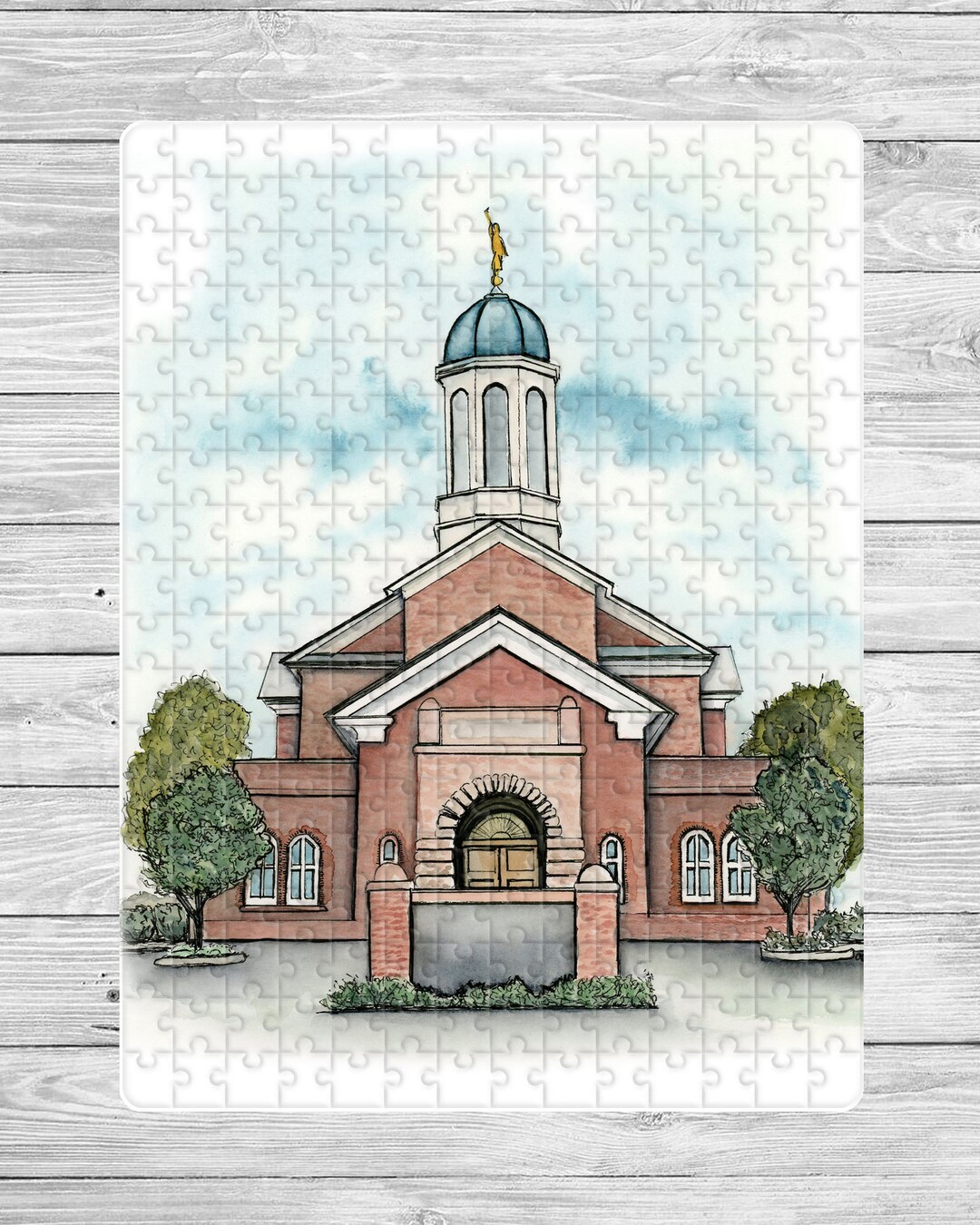 Vernal Utah Temple Puzzles, Religious Puzzle, Christian Puzzle, Lds ...