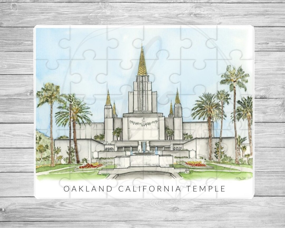 Oakland Temple Puzzles, Religious Puzzle, Christian Puzzle, Lds Games ...