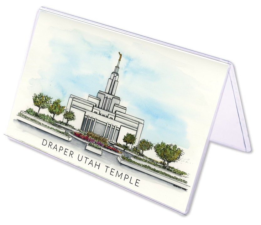 Draper Temple Recommend Holder Lds Temple Gift Lds Gifts for - Etsy ...