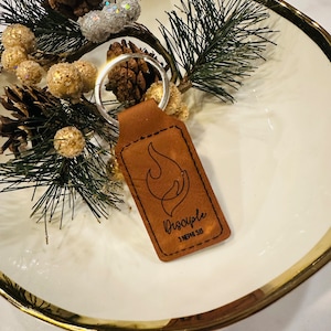 I Am a Disciple of Jesus Christ Leatherette Keychain, 2024 Mormon Youth ...