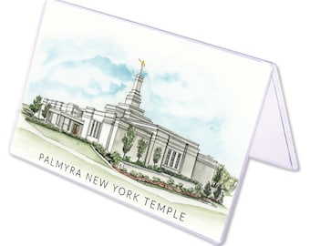 Temple Recommend Holder Palmyra - Etsy