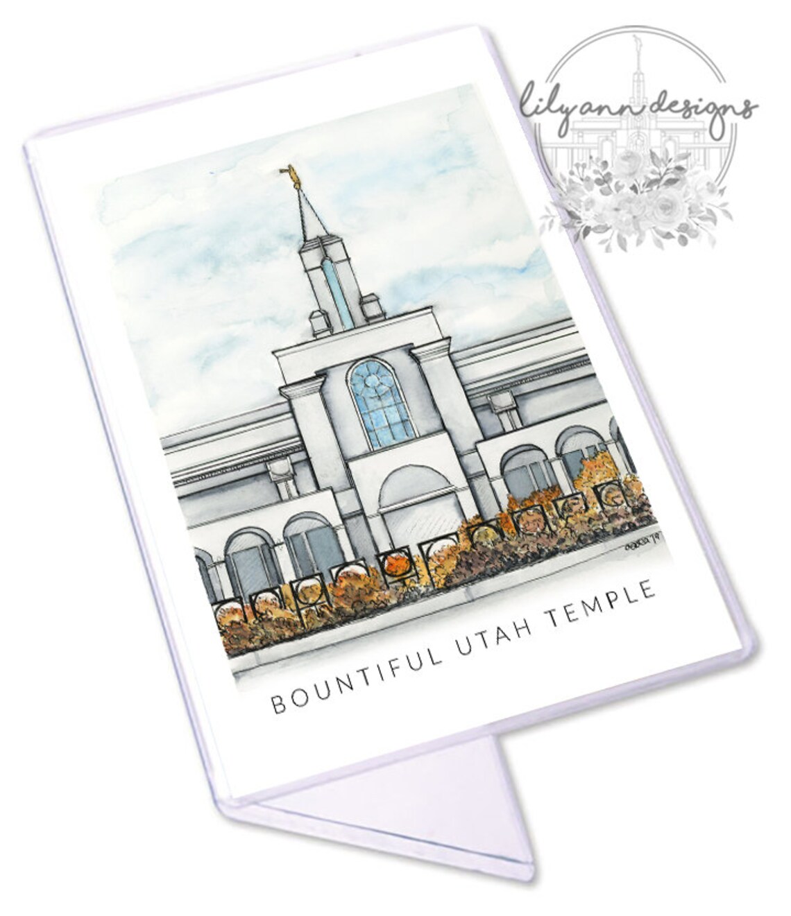 Bountiful Temple Recommend Holder Lds Temple Gift Lds Gifts - Etsy
