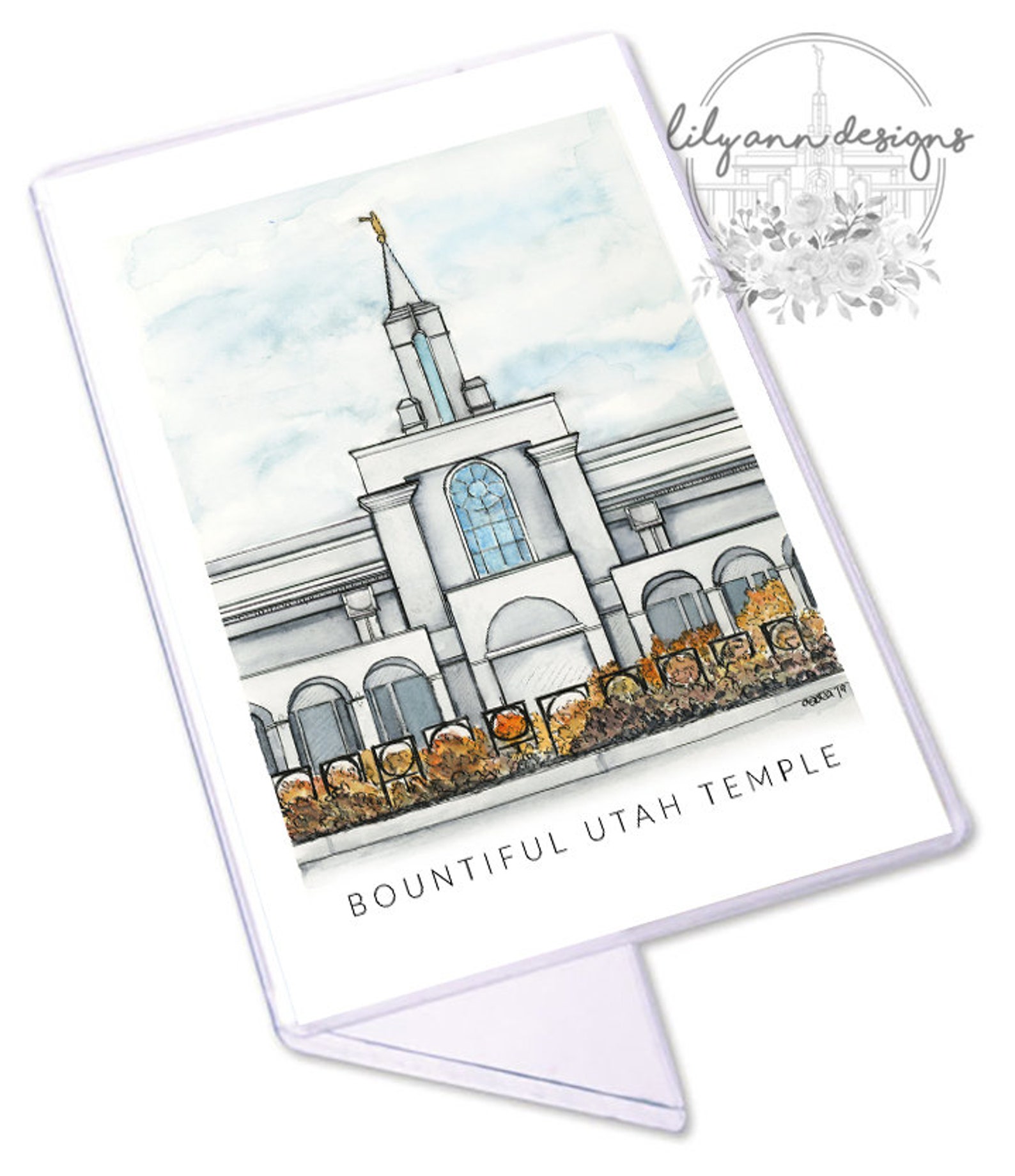 Bountiful Temple Recommend Holder Lds Temple Gift Lds Gifts - Etsy