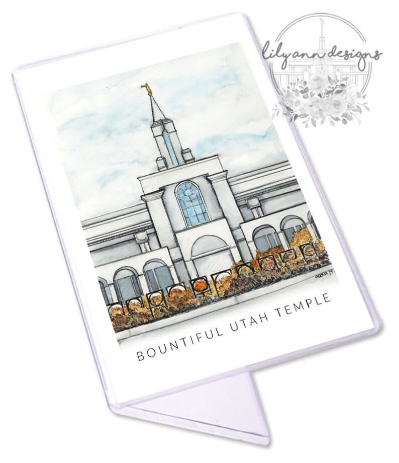Bountiful Temple Recommend Holder, Lds Temple Gift, Lds Gifts for Women ...