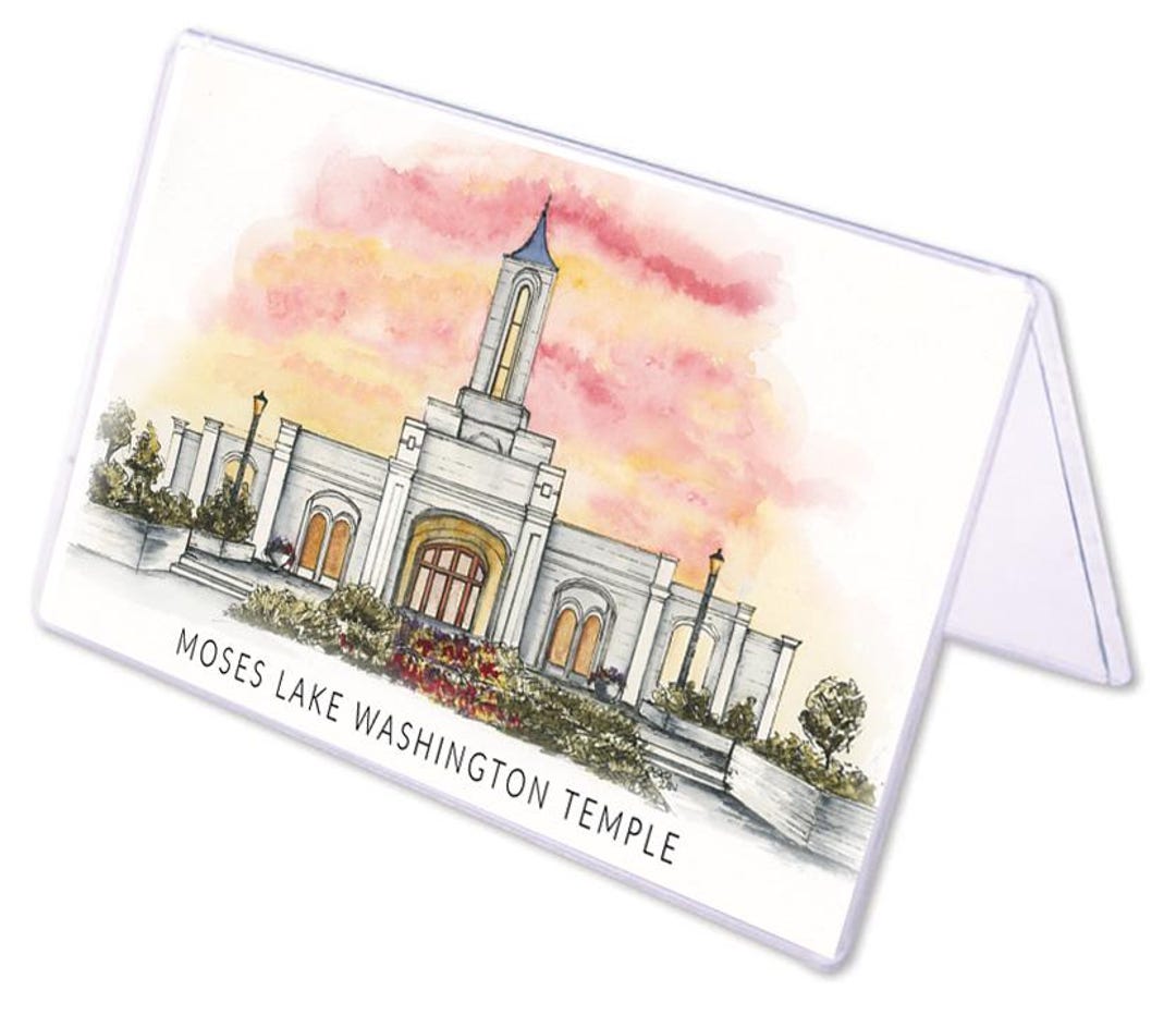 Moses Lake Temple Recommend Holder, Lds Temple Gift, Lds Gifts for ...