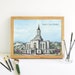 Orem Utah Temple Print,lds Temple Art, Temple Watercolor, Temple ...
