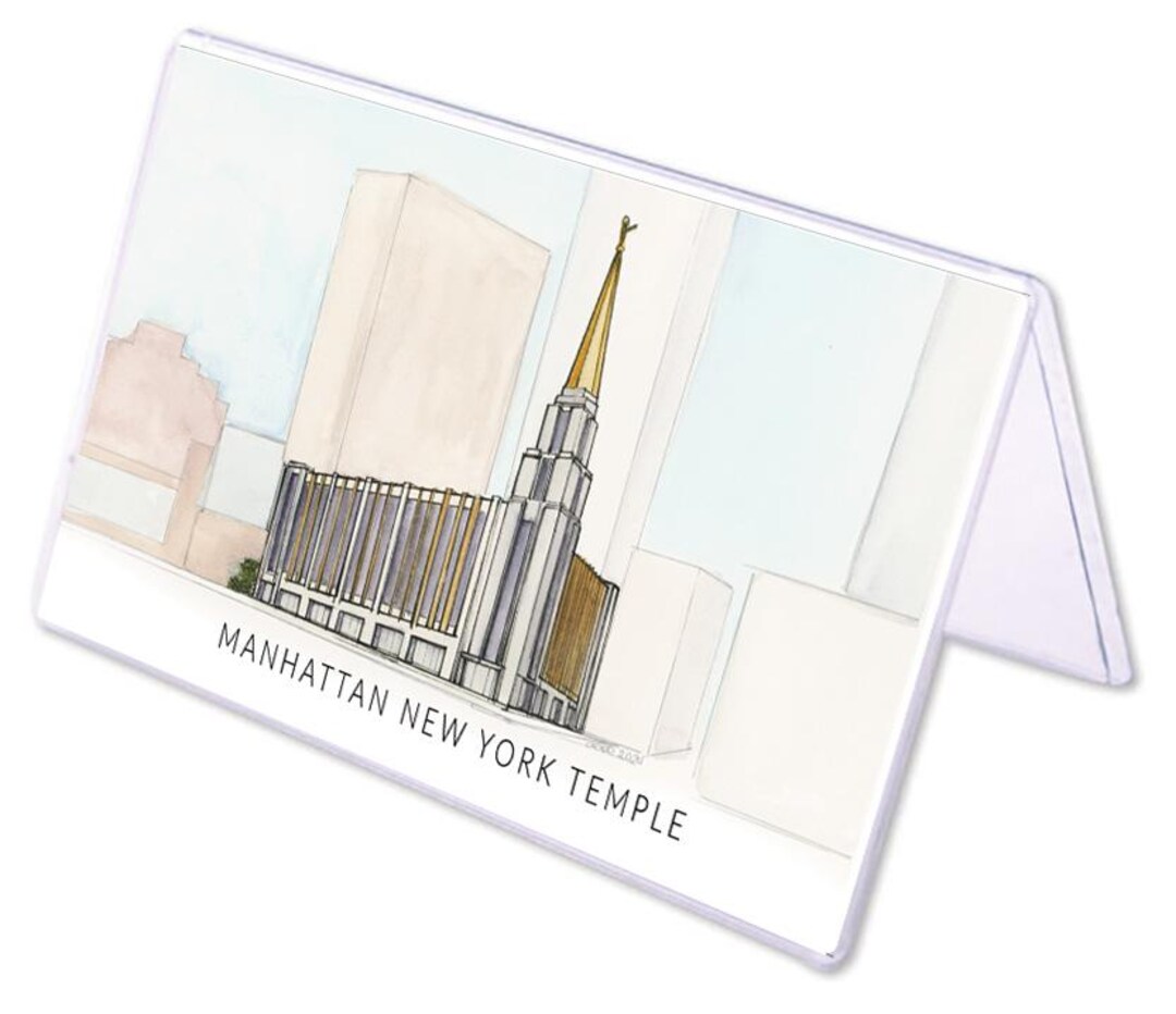Manhattan NY Recommend Holder, Lds Temple Gift, Lds Gifts for Women ...