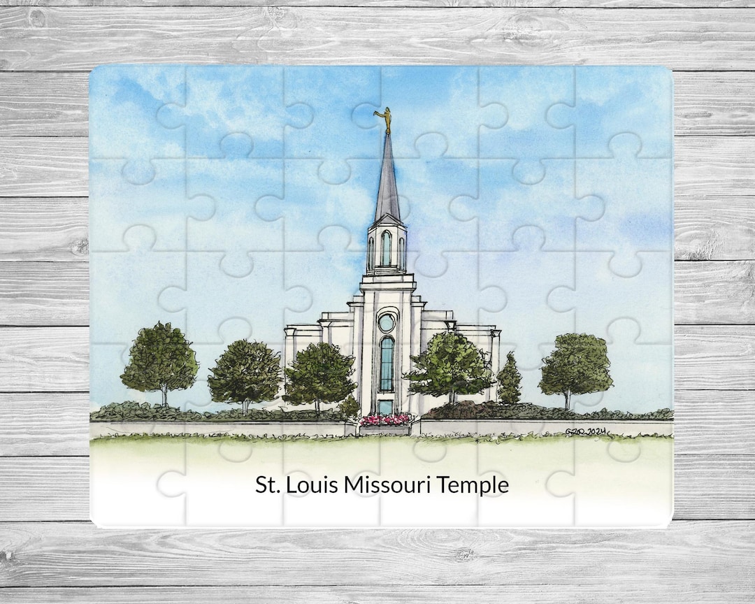 St Louis Temple Puzzles, Religious Puzzle, Christian Puzzle, Lds Games ...