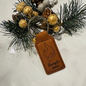 I Am a Disciple of Jesus Christ Leatherette Keychain, 2024 Mormon Youth ...