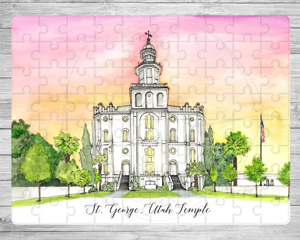 St George Temple Puzzles Religious Puzzle Christian Puzzle - Etsy UK