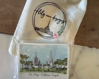 LDS Temple Matching Game - Etsy