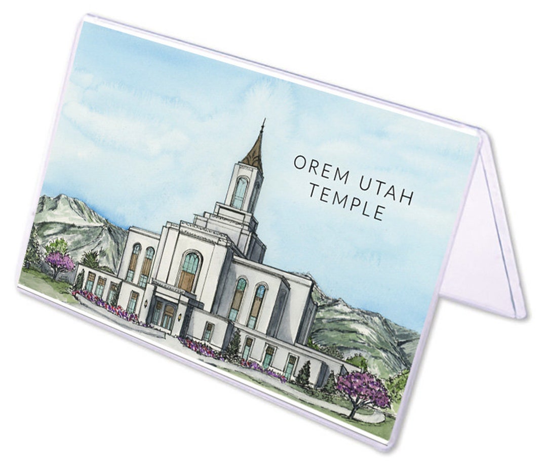 Orem Utah Recommend Holder, Lds Temple Gift, Lds Gifts for Women, Lds ...