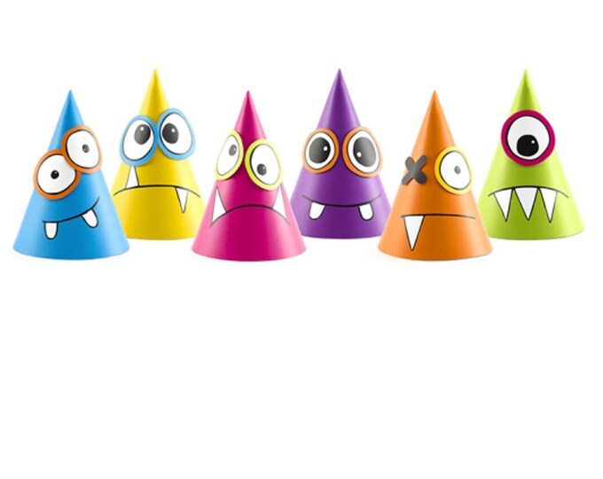 Monster Theme Party Hat | Goofy Birthday Party Hat | First Birthday ...