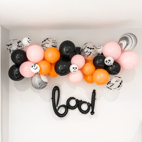 Pink Halloween Balloons - Etsy