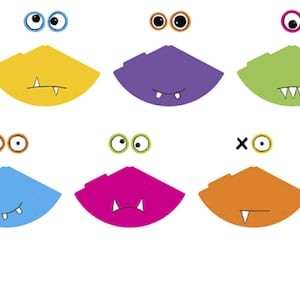 Monster Theme Party Hat Goofy Birthday Party Hat First Birthday Party ...