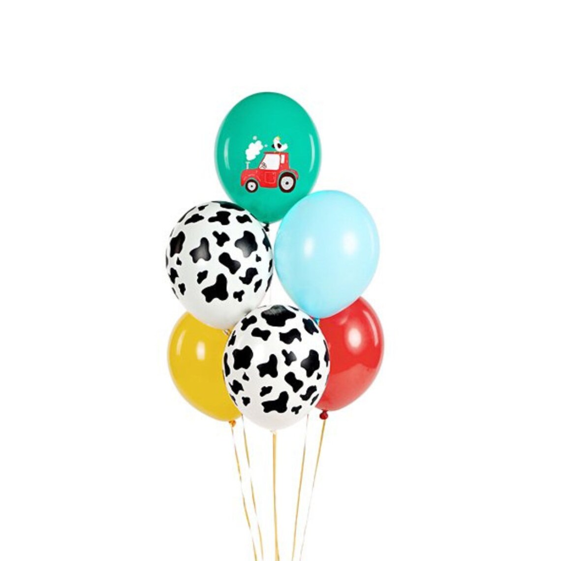 Cow Boy Balloon Set | Country Farm Animal Themed Party Balloons ...