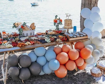 Boho Rustic Fall Balloon Garland Fall Wedding Balloons Arch - Etsy