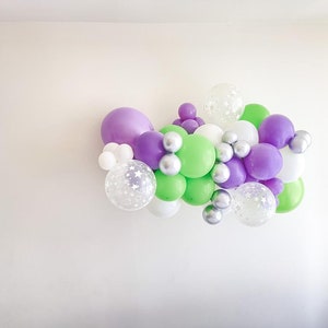 Too Infinity and Beyond Buzz Light Year Themed DIY Balloon Garland ...