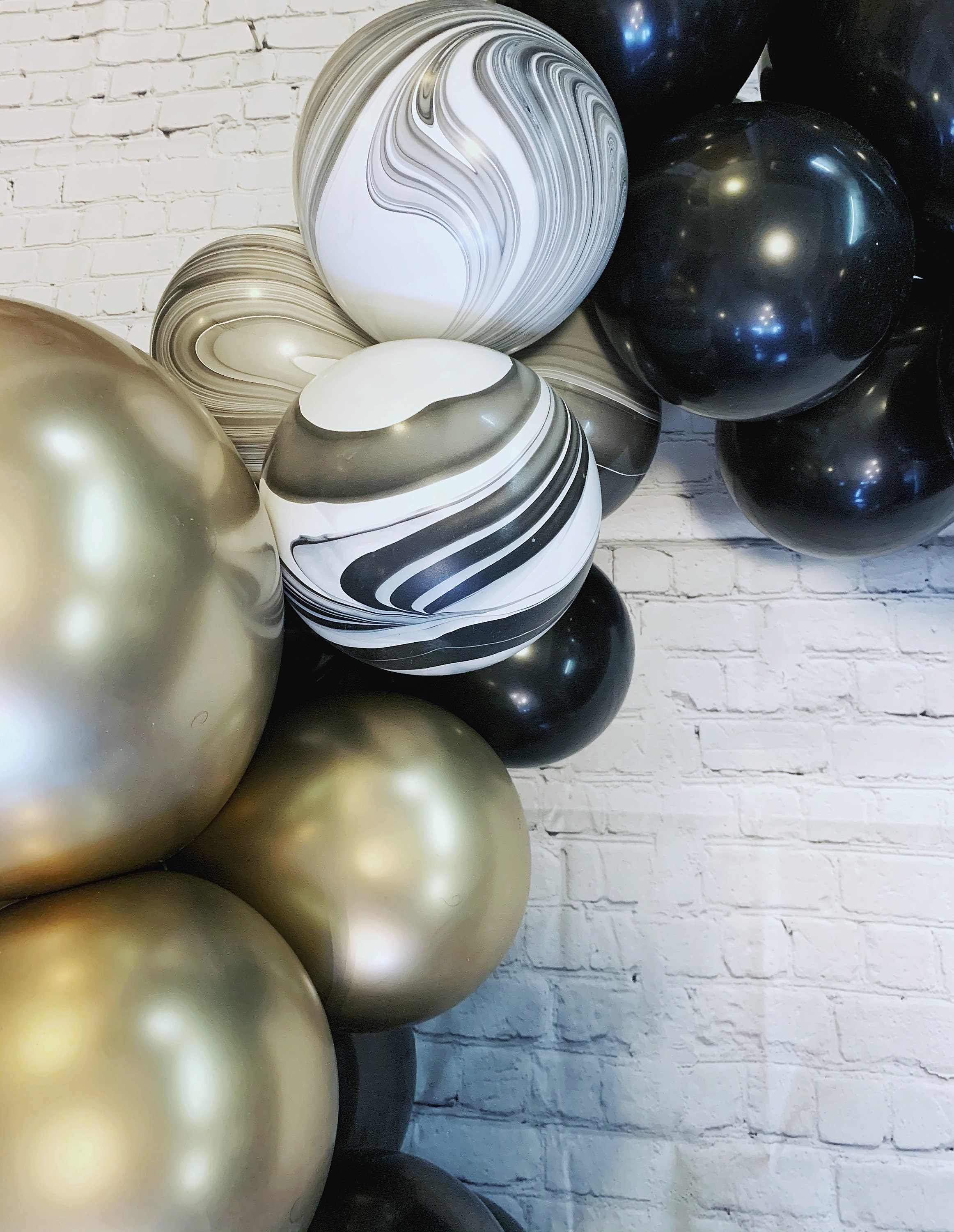 The Big One Balloon Garland New Years Balloons Gatsby - Etsy