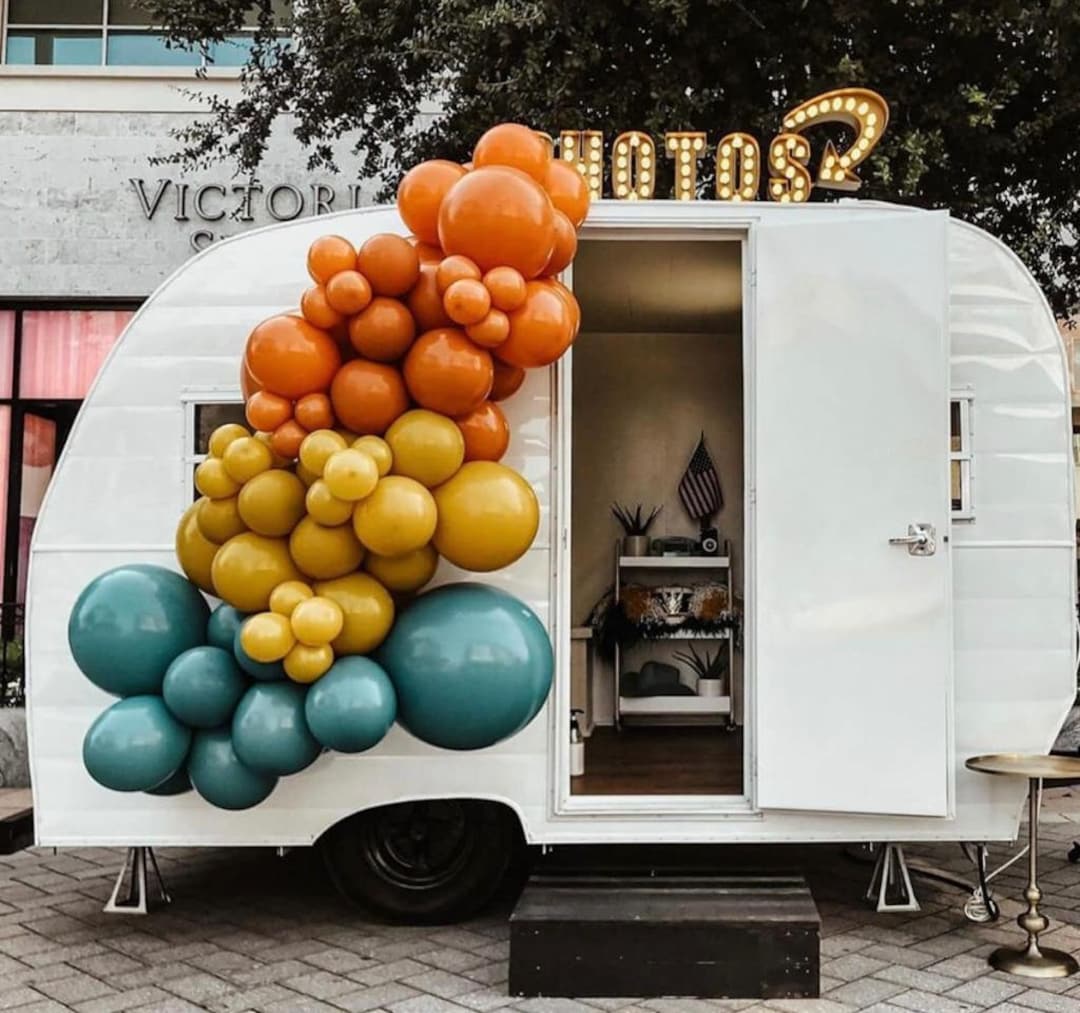 Rustic Retro DIY Balloon Kit | Fall Wedding Balloon Arch | Slate Rustic ...