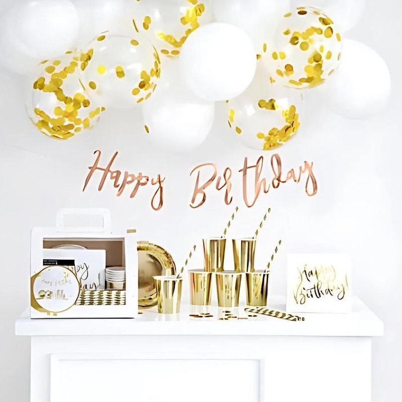 Gold Birthday Party - Etsy