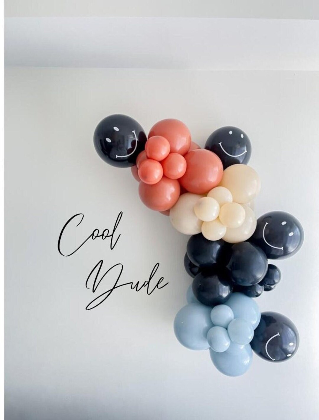 One Cool Dude Balloon Garland | One Happy Dude Balloon Garland | One ...