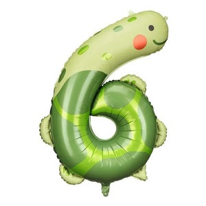 Giant Number Balloon Animals | Party Animal Balloons | Safari Birthday ...